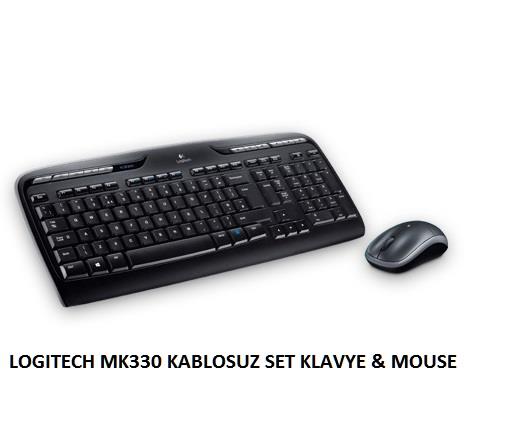 MK-330 Logitech Kablosuz Set Klavye & Mouse